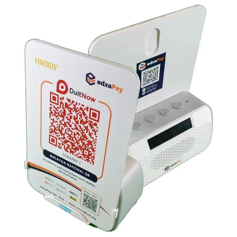 Laman Utama - Soundbox QR Code DuitNow